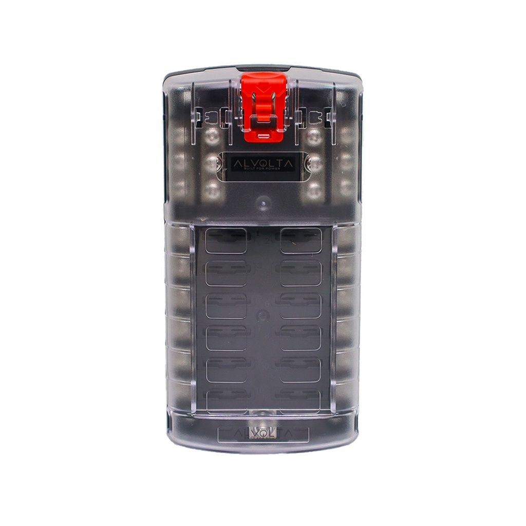 Alvolta 12 Circuit Fuse Box with Negative Bus & Cover | Shop Fuse ...